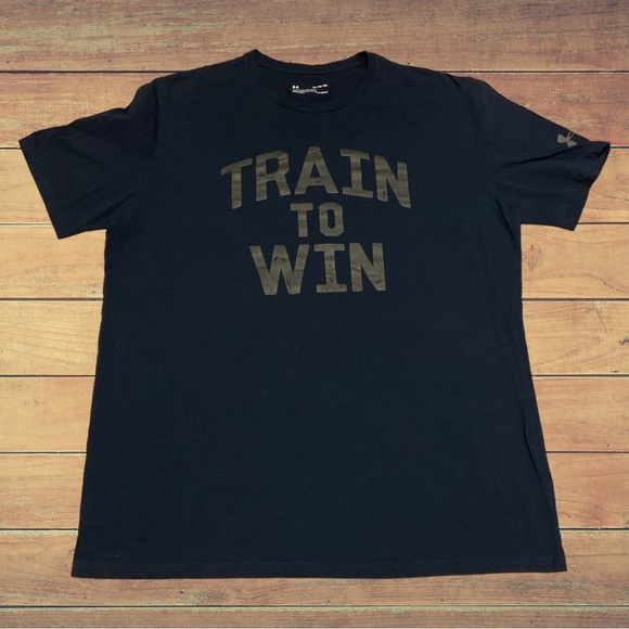 Nike | Shirts | Underarmour Under Armour Train To Win Nike Shirt ...